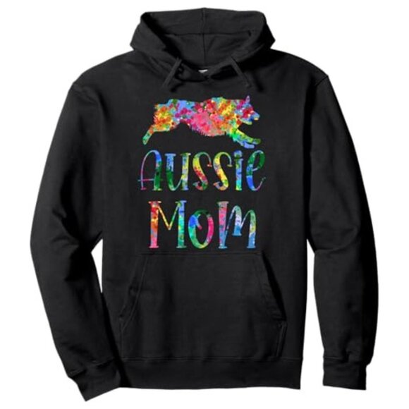 Tops | Aussie Mom Designs For Aussie Lover Mom Pullover Hoodie | Poshmark